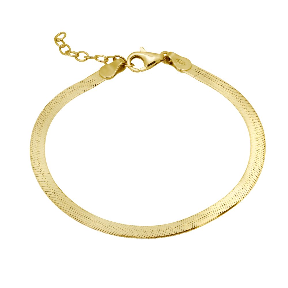Snake Chain Bracelet Silver 925 for Women